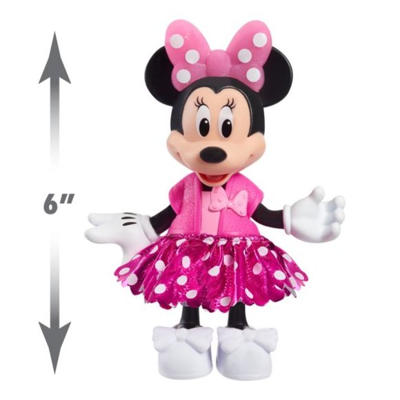 Disney | Toys | Disney Junior Minnie Mouse Fashion Doll Set With Case ...